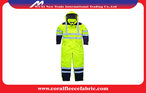 Waterproof Flame Retardant Workwear Safety Coverall With Reflective Stripe EN471