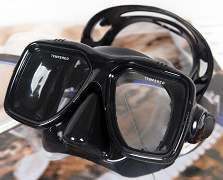 Silicone Underwater Diving Gear Adjustable Strap Scuba Diving Mask