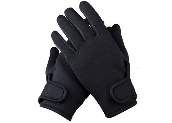 Underwater Diving Gear / Equipment Heavy Duty Windsurfing, Scuba Diving Dry Gloves Black