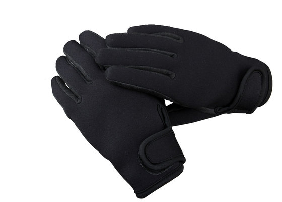 Underwater Diving Gear / Equipment Heavy Duty Windsurfing, Scuba Diving Dry Gloves Black