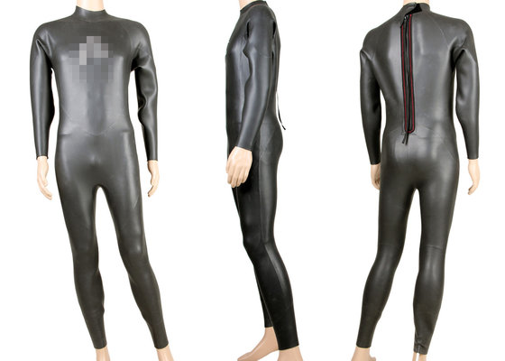 Smooth Skin Neoprene 3mm Long Sleeve Triathlon wetsuit, Scuba Diving Suits YKK Zipper
