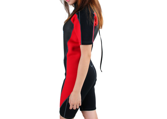 Waterproof 2mm Short Sleeve Scuba diving suits, Neoprene Full Wetsuit For Women