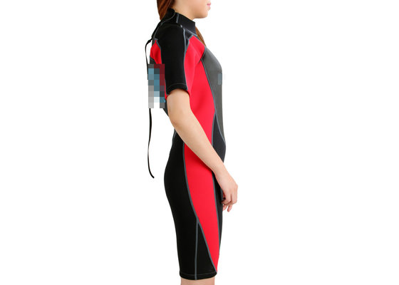 Waterproof 2mm Short Sleeve Scuba diving suits, Neoprene Full Wetsuit For Women