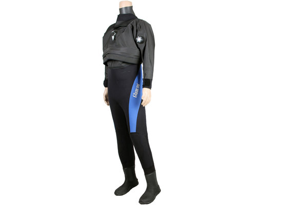 Heavy Duty Black Full Body Neoprene, Membrane Scuba Diving Suit, Warm water wetsuits