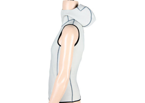 Neoprene 1.5mm, YKK Zipper Wet diving vest with hood scuba diving suits for women