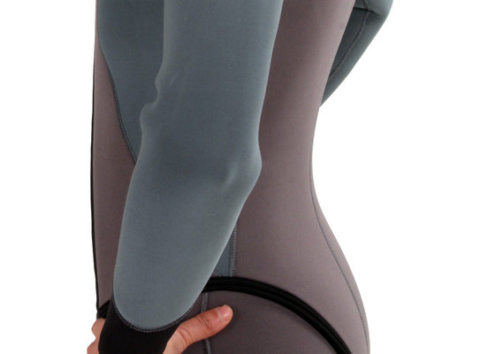 Waterproof Blue Color Scuba Diving Suits 3mm Women Long Sleeve, Womens Wetsuit