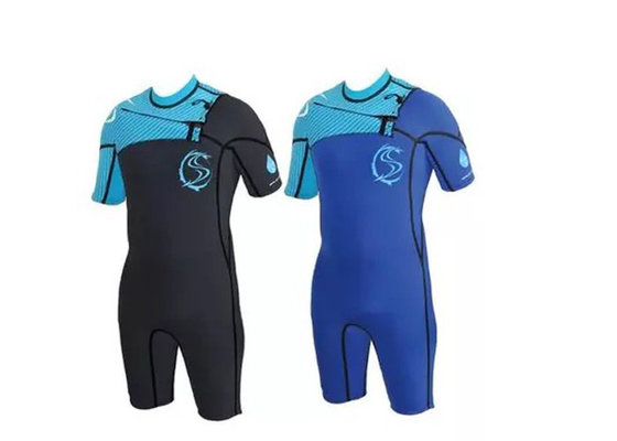 Blue Lycra Surf Rash Guard 2mm Nylon Wetsuit  Azure Sail Wear