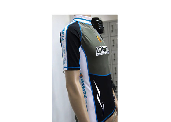 Sunscreen Water Sportwear Lycra Rash Guard Short Sleeve Nylon Elastic T-Shirt
