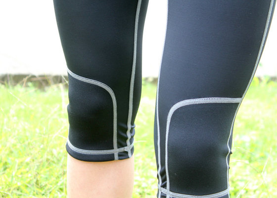 Short Sunscreen Pants Lycra Rash Guard , High Waisted Swimwear