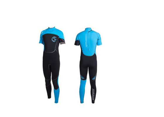 Neoprene Short Sleeve Rash Guard Waterproof For men , UV-resistant