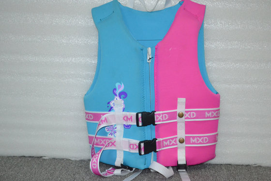 Kids' Neoprene Watersport Life Jackets 2.5mm Comfortable Flotation Vest For Protection