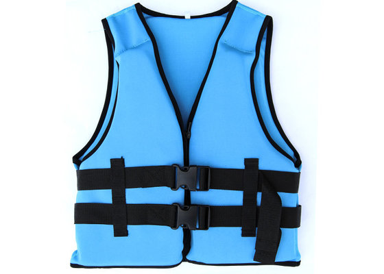 Comfortable Blue Watersport Life Jackets Neoprene Swimming Life Jack For Protection