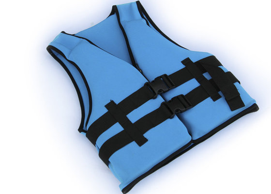Comfortable Blue Watersport Life Jackets Neoprene Swimming Life Jack For Protection