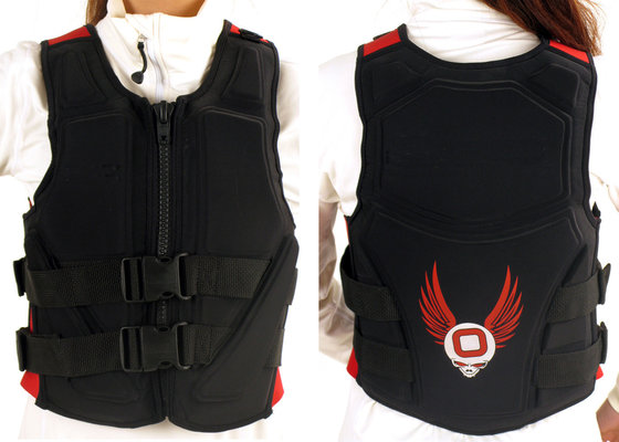 Adult Slim Fit Watersport Life Jackets Black Color, S M 2XL Size warm keep floating jacket