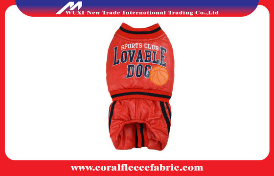 Cotton Four-leg Dog Cute Pet Clothes , United States Basketball Even Pants Suit