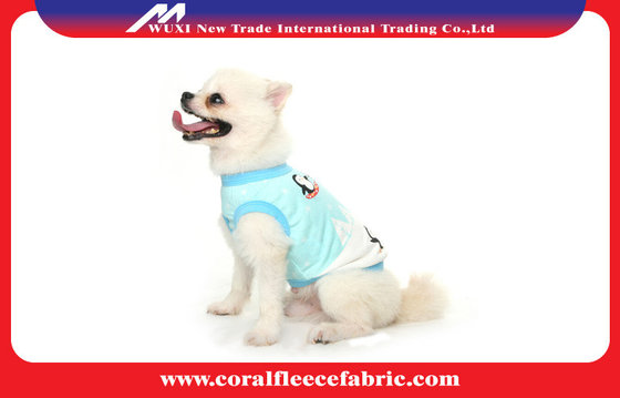 Spring / Summer Cute Pet Clothes for Dog with Cartoon Penguin Design and Color