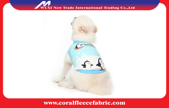 Spring / Summer Cute Pet Clothes for Dog with Cartoon Penguin Design and Color