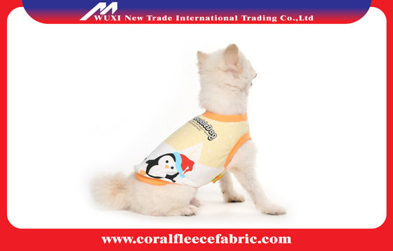Spring / Summer Cute Pet Clothes for Dog with Cartoon Penguin Design and Color
