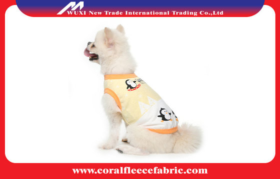 Spring / Summer Cute Pet Clothes for Dog with Cartoon Penguin Design and Color