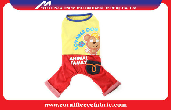 Dog Outdoor Denim Pants with Monkey King Knit , Lovely and Classic Pet Clothes