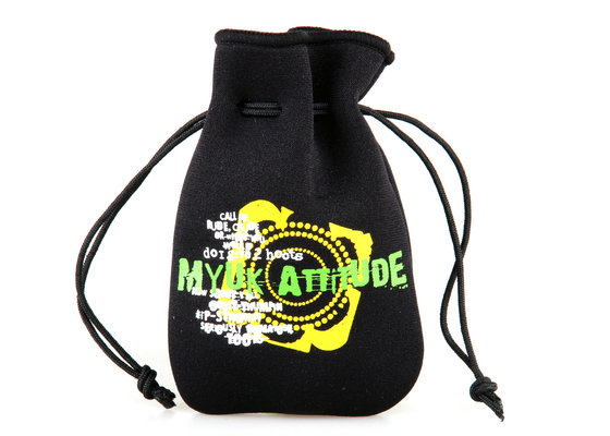 Small Pink Color Strap Neoprene Pouch, Impact protect bag for pad computer, mobile phone