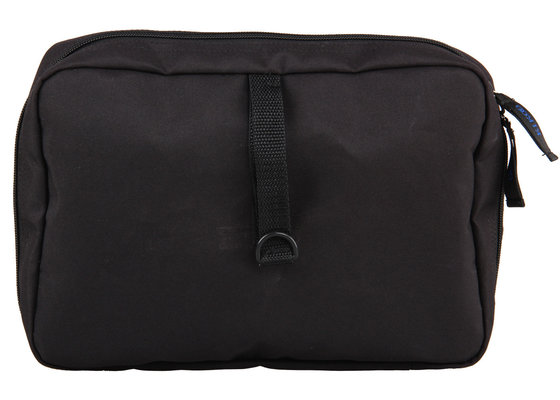 Custom Cool Black / Light green / Red Color Cosmetic Bag, Waterproof Neoprene Pouches