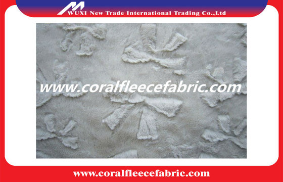 300gsm Printed  PV Plush Fabric  Printing or Brushed , Plush Fur Fabric for Blankets