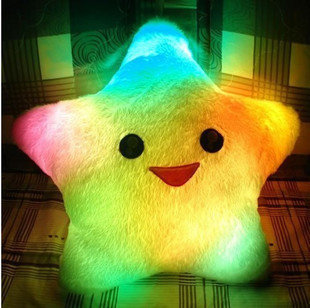 colorful LED pillow with cheap price,LED soft gift Pillow