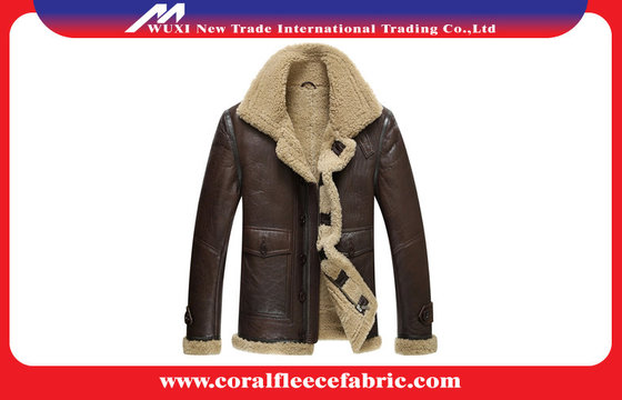 Surper-Thick Warm Leather Mens Outdoor Jackets Winter Mens Overcoats