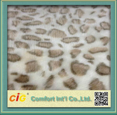 100% Polyester Soft Lamb Wool Fake Fur / Faux Fur Fabric For Auto Interior Upholstery