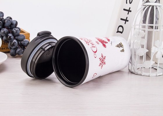 Class Room / Office Hot And Cold Plastic Travel Mugs With Food Grade PP Material