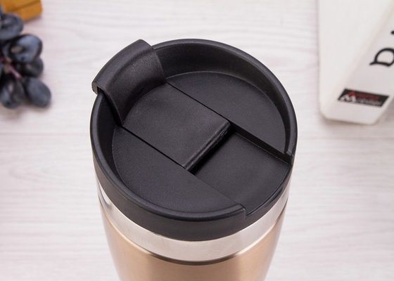470ml Vacuum Insulated Thermal Travel Mug With Lids Double Wall 304 Stainless Steel