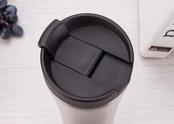 470ml Vacuum Insulated Portable Coffee Mug BPA Free With Sunction Function