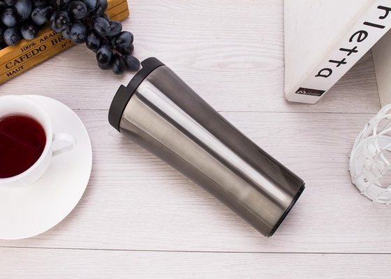 470ml Vacuum Insulated Portable Coffee Mug BPA Free With Sunction Function