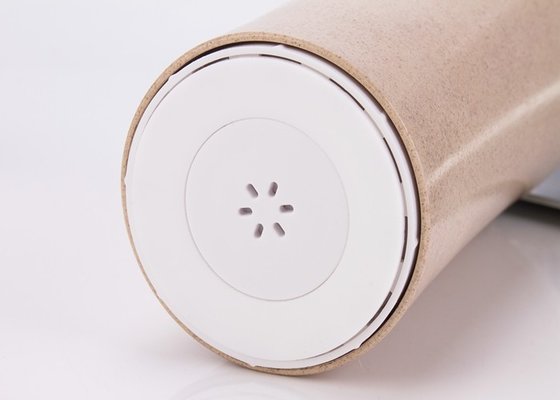 Safe Healthy Anti - Tipping Suction Travel Mug Wheat Straw Fiber With Leak Proof Lid
