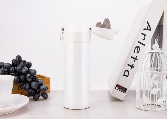 Double Wall Stainless Steel Sports Water Bottle With Magic Suction Bottom