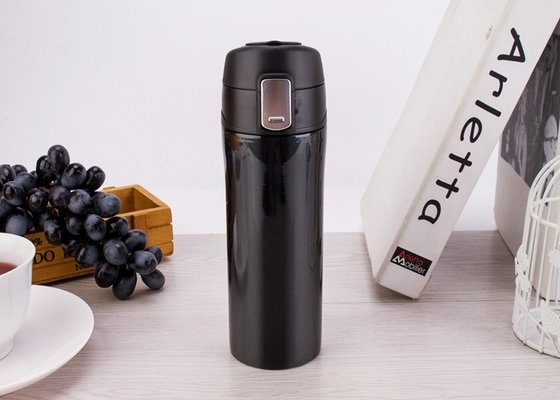 350ml keep warm or cold stainless steel double wall vacuum insulated travel mug with suction function