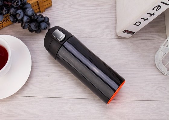 350ml keep warm or cold stainless steel double wall vacuum insulated travel mug with suction function