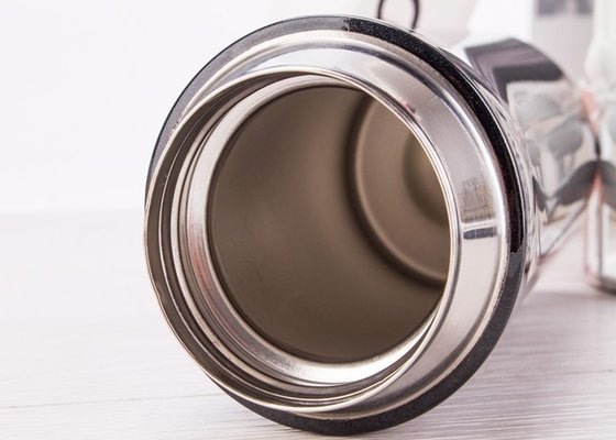 12oz 304 Stainless Steel Thermal Travel Coffee Cups With Anti - Slip Suction Function