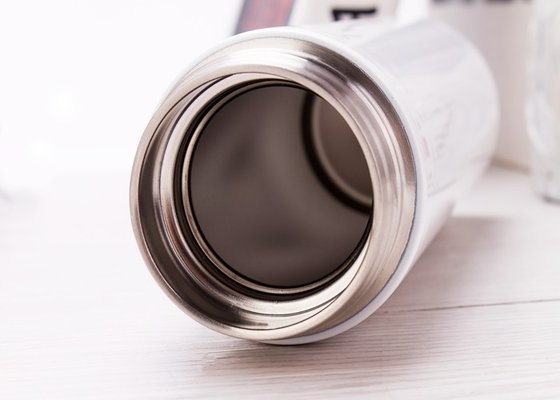 304 Stainless Steel Reusable Coffee Mug Double Wall Inner Filter For Tea Leaf