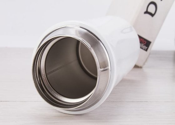 Water No Spill Anti Scald Suction Coffee Mug Double Wall Stainless Steel