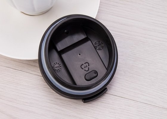 350ml leakproof design anti-spill plastic travel mug with customized pattern