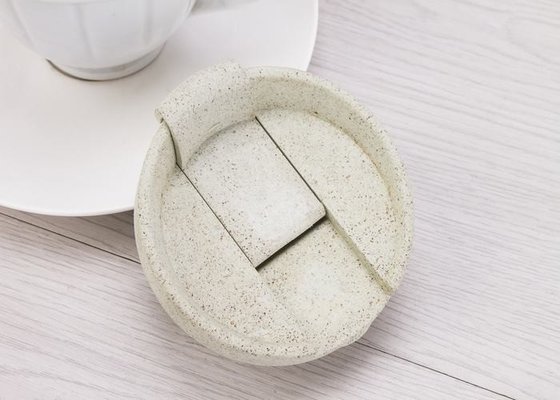 Lightweight Wheat Straw Mug Spill Proof Travel Cup For Tea / Milk / Juice