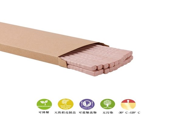 Eco-friendly wheat straw chopsticks safe and health to be used