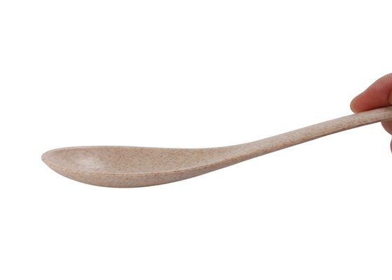 eco-friendly spoon disposable and degradable in landfill safe and health with good smell