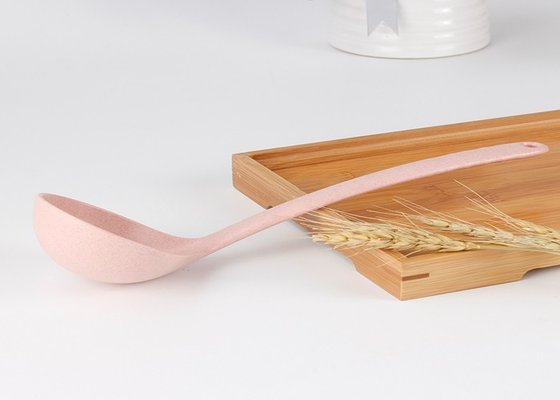 natural raw material green dinnerware eco-friendly healthy soup scoop
