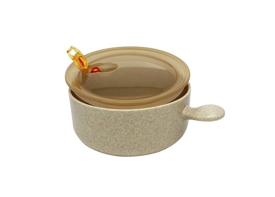 High Density Durable Wheat Straw Dinnerware Corrosion Resistant For Microwave Oven