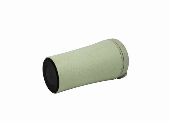 Biodegradable Hot Cups FDA / LFGB , Anti Slip Wheaten BPA Free Water Bottles 