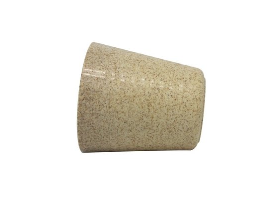 9.8*9.8*11.5 Cm Size Wheat Fiber Coffee Cup Corrosion Resistant High Density