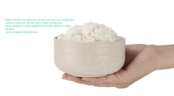 Environmental Friendly Pasta Bowl Sets Dinnerware , Pretty Cereal Bowls 